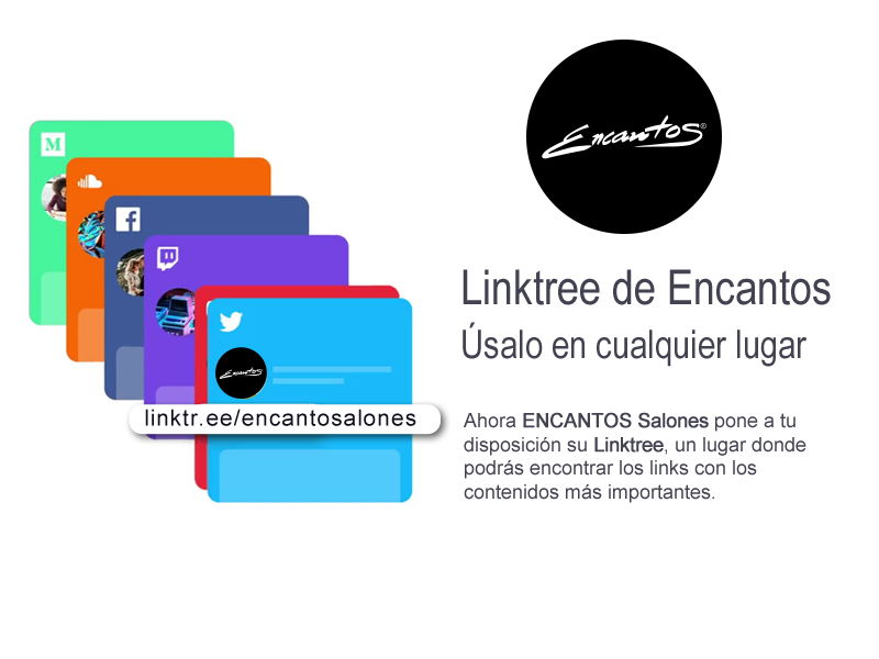 Nuevo Linktree de Encantos Salones 📲 - Encantos Salones